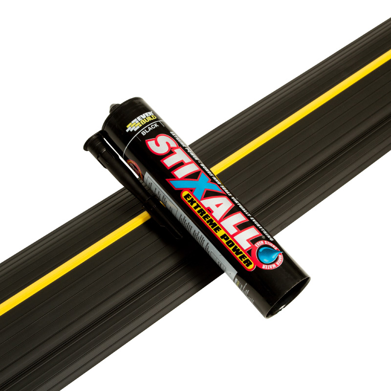 Everbuild Stixall Extreme Power Black 9.8oz (290ml) | Weather Defender